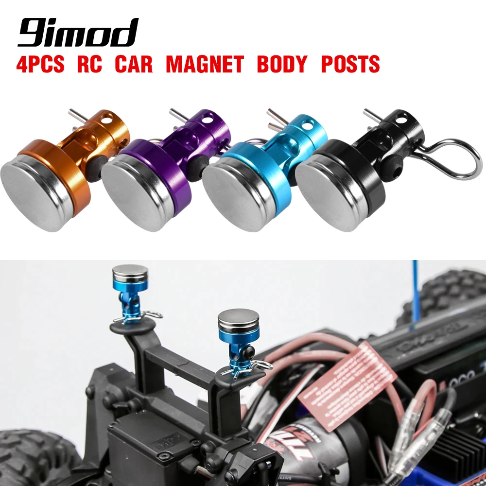9IMOD-4pcs-RC-Magnetic-Body-Post-Metal-RC-Car-Shell-Mount-Column-with ...
