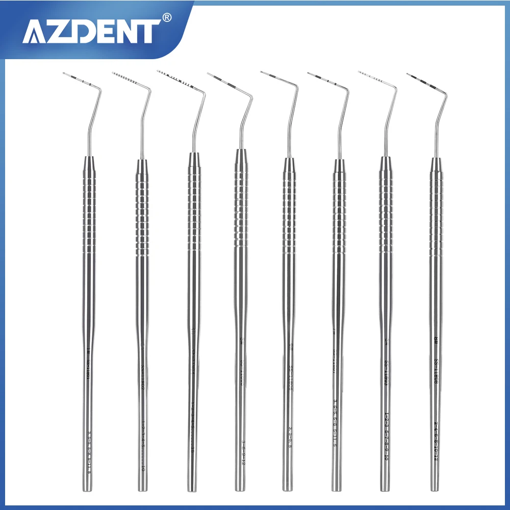 AZDENT 1PC Dental Graduated Periodontal Probe 304 stainless steel ...
