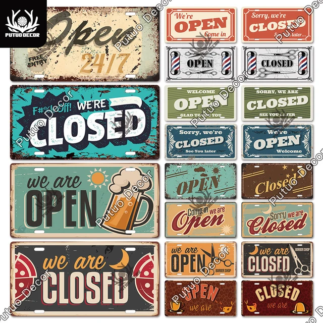 Vintage Open Sign