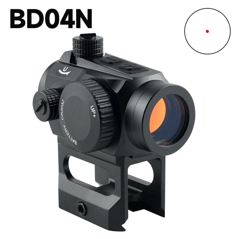 Compact-Riflescope-Red-Dot-Adjustable-Brightness-Sight-Hunting-Reflex ...