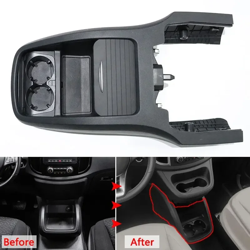 Upgrade-Storage-Box-Assembly-Deluxe-With-Cigarette-Lighter-USB-Water ...