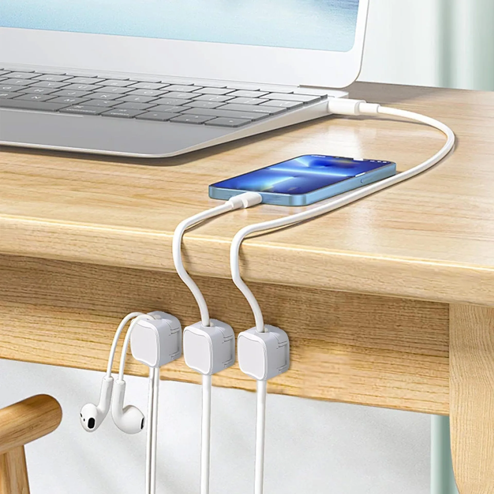 Magnetic Cable Management Clip – Cozy Charm Decor
