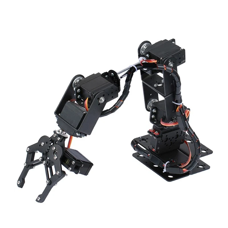 6-DOF-Robot-Manipulator-MG996R-Metal-Alloy-Mechanical-Arm-Clamp-Claw ...