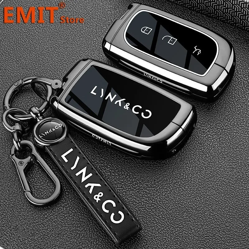 Zinc Alloy Car Key Case for LYNK&CO LYNKCO Z20 Z10 LYNK CO 2024 ...