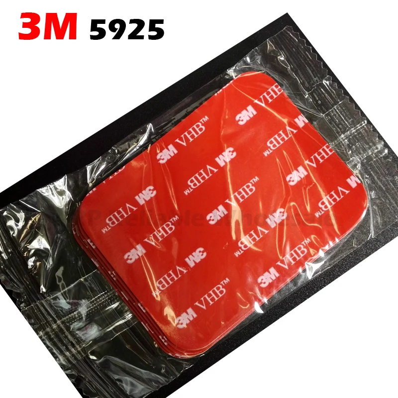 5pcs-78x61mm-3M-5925-Two-Sides-Sticky-Strong-Foam-VHB-Tape-Pads-for-Car ...