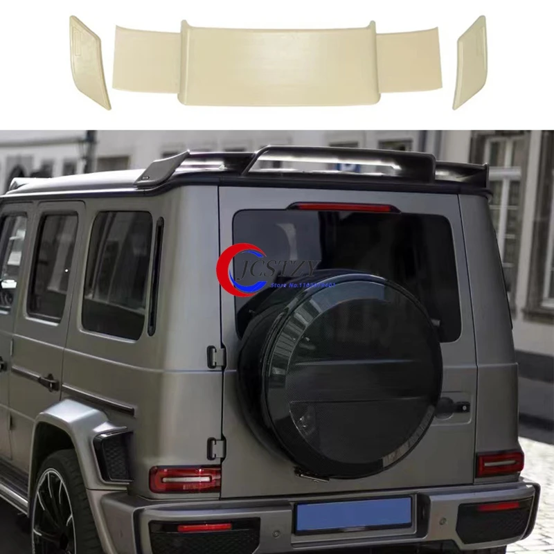 New Brabus Style Roof Rear Spoiler Top Tail Wing For Benz G Class G500 ...