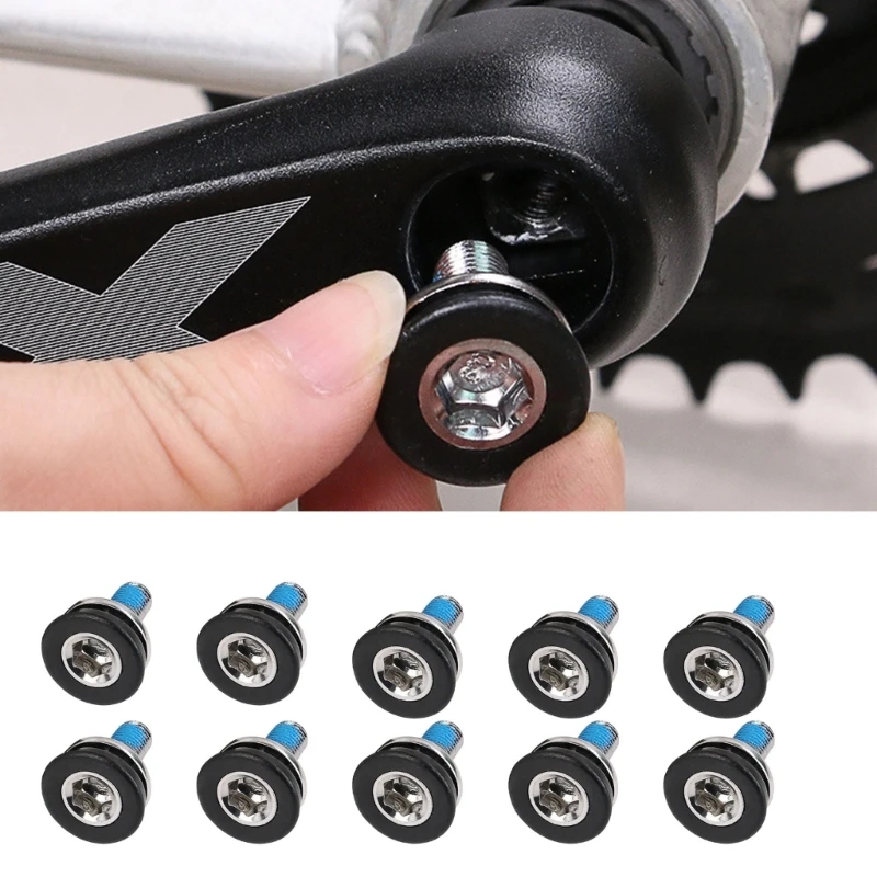 10Pcs-Bike-Crank-Arm-Fixing-Bolts-Bicycles-Crank-Screws-8mm-Crank-Bolts ...