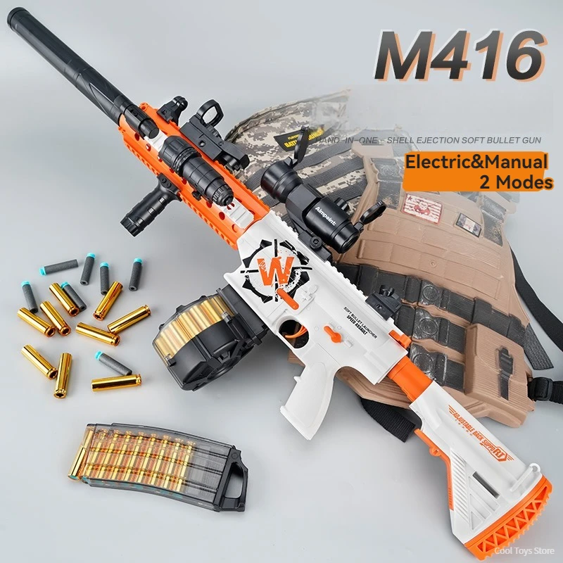 M416-Electric-Soft-Bullet-Shell-Throwing-Toys-Guns-Rifle-Blaster ...