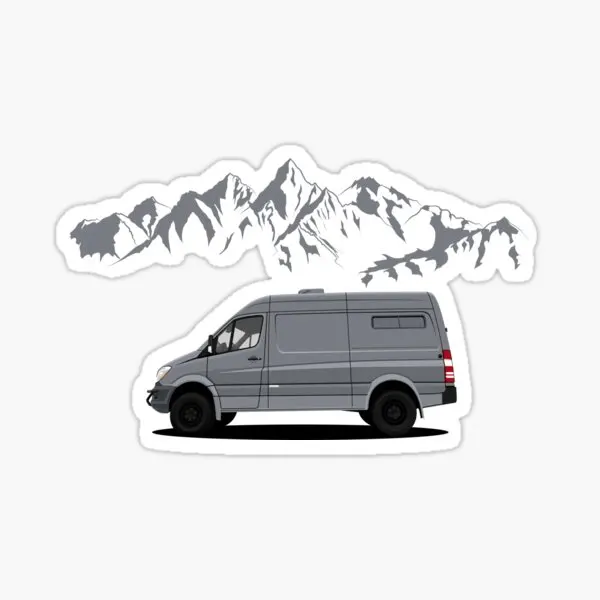 Sprinter-Van-Mountain-5PCS-Car-Stickers-for-Bumper-Motorcycle-Wall ...