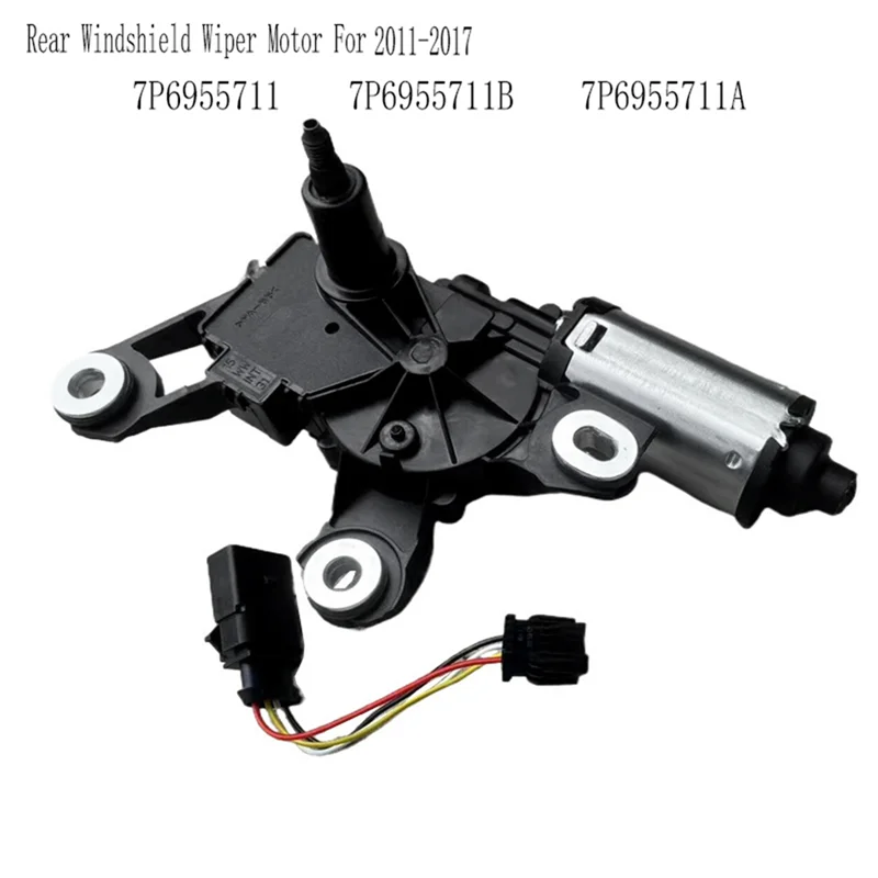 7P6955711A 7P6955711B 7P6955711 Rear Windshield Wiper Motor For Porsche ...