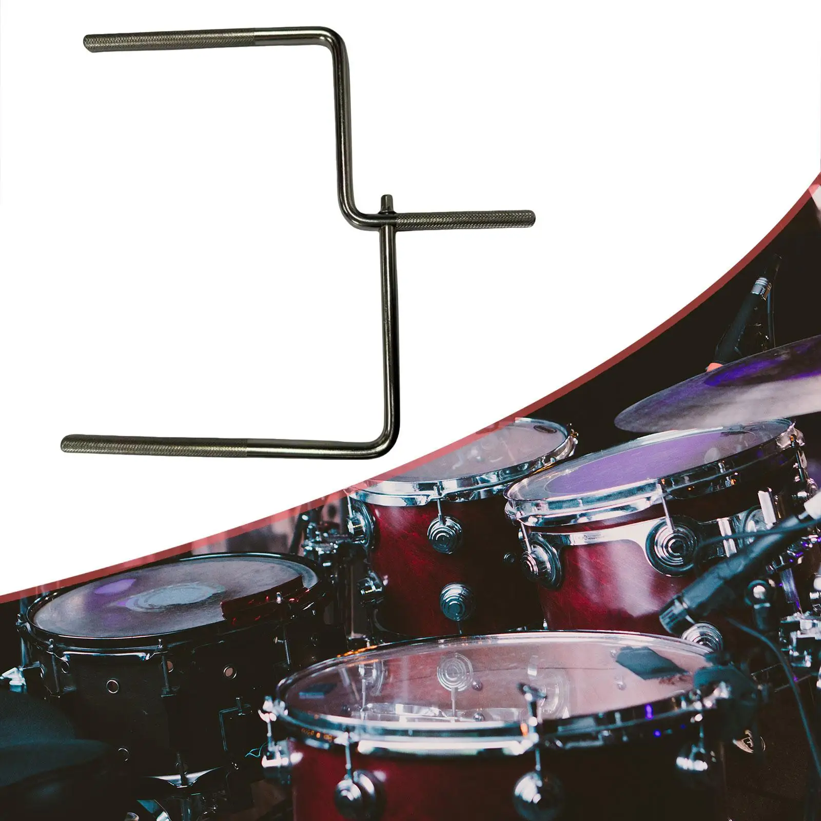 Cowbell-U-Rod-Mounting-Hardware-Cowbell-Extension-Clamp-Parts-for ...