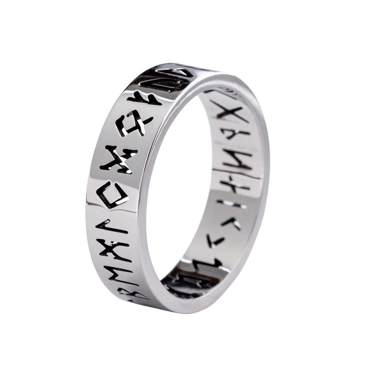 Vintage-6mm-Out-Odin-Norse-Viking-Amulet-Rune-Rings-For-Men-Stainless ...