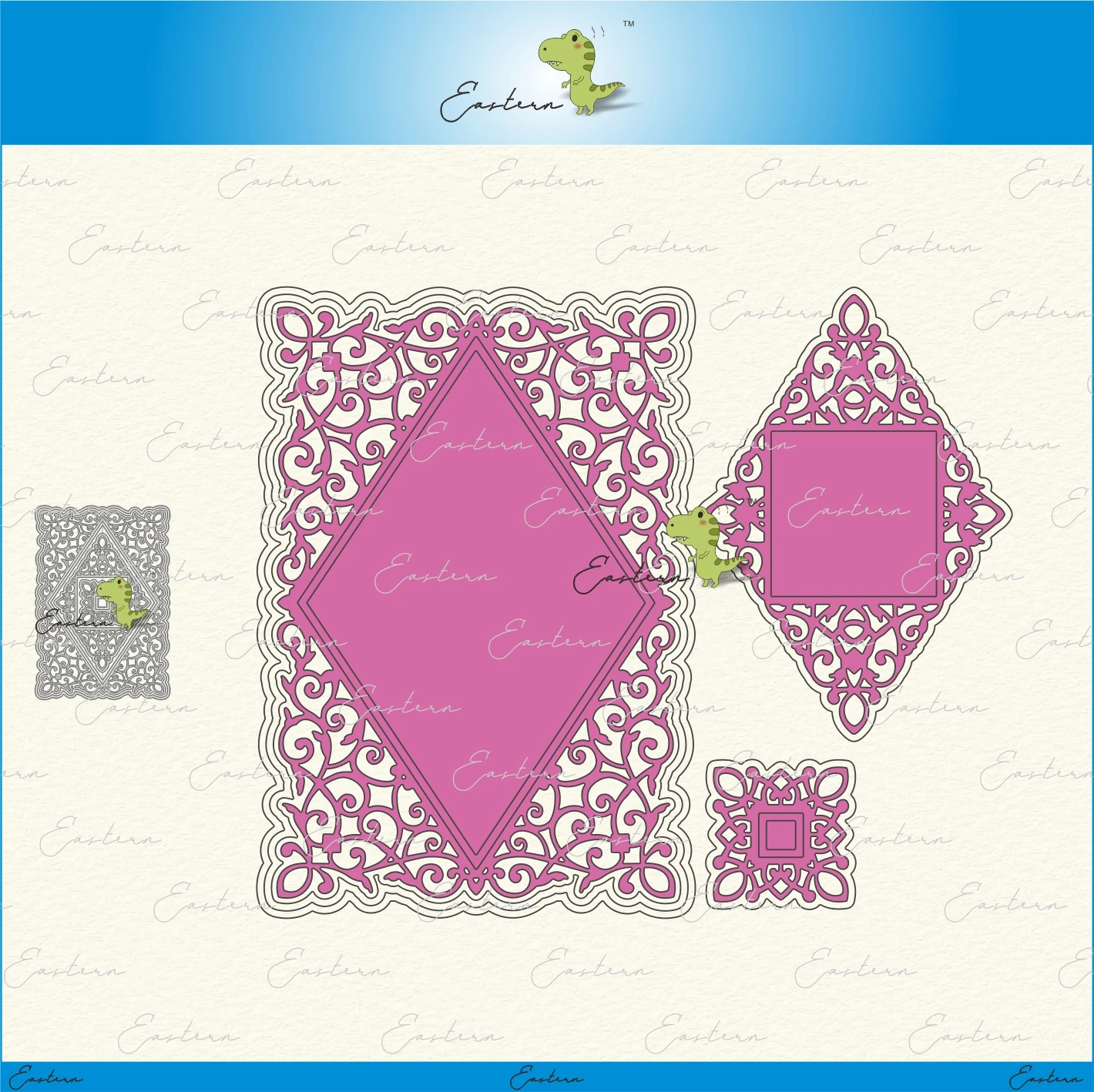 Rectangle-2-Frame-Die-Set-Cutting-Dies-new-2020-Metal-mould-dies ...