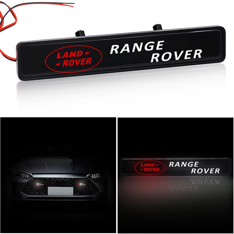 1Pcs-Car-Decorative-Light-LED-Front-Hood-Grille-Emblem-Badge-Decor-For ...