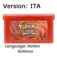 GBA Game Cartridge 32 Bit Video Game Console Card Emerald FireRed ...