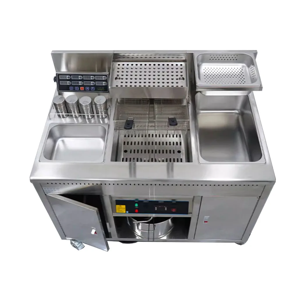 Freidora-comercial-de-20L-m-quina-de-inducci-n-Friteuse-profesional ...