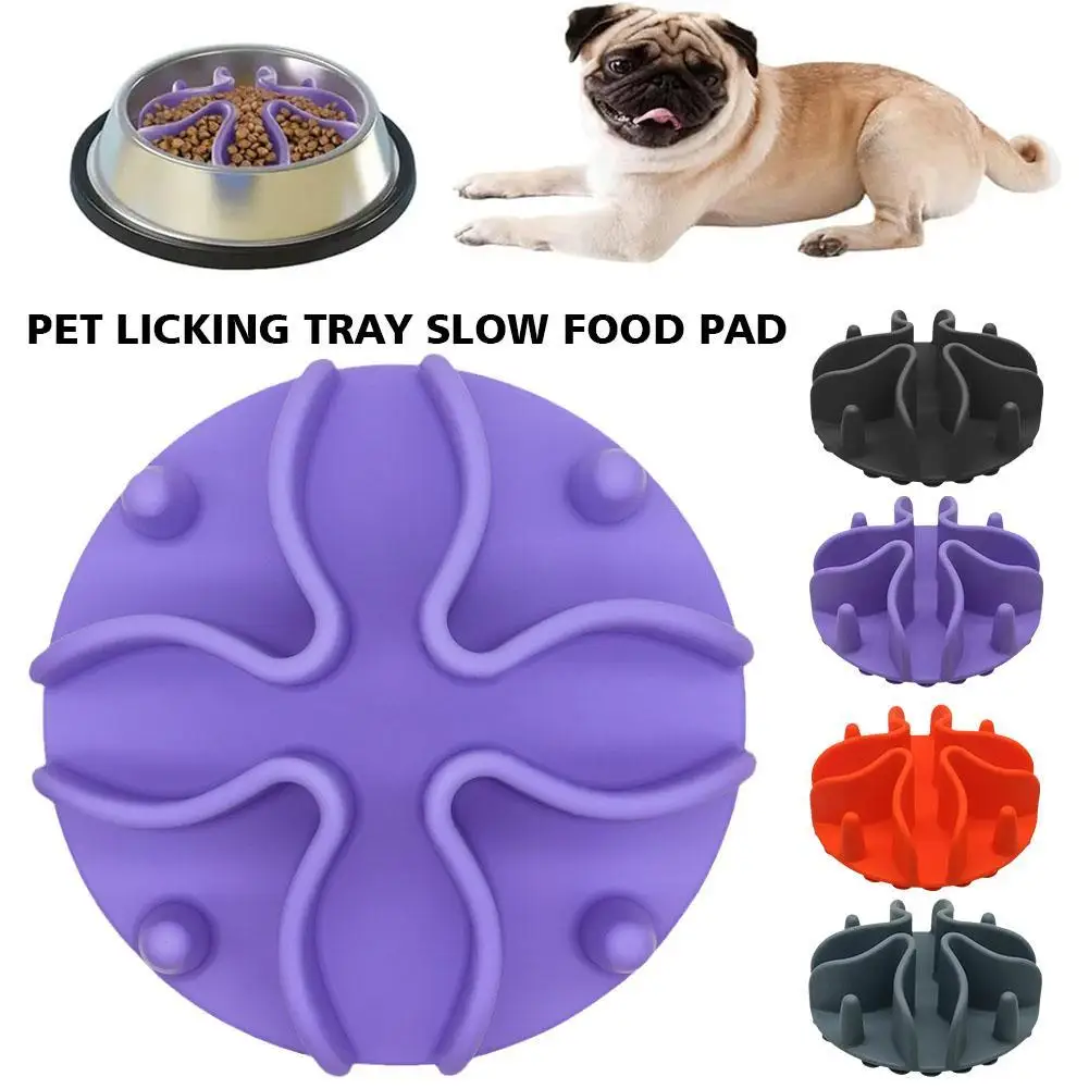 Eat Slow Dog Bowl Feeder Puppy Cat Slow Eating Dish Bowl Anti Gulping ...