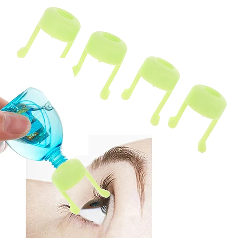 Professional-Silicone-Eye-Drop-Bottle-Helper-Eyedrops-Holder-Drop-Clear ...