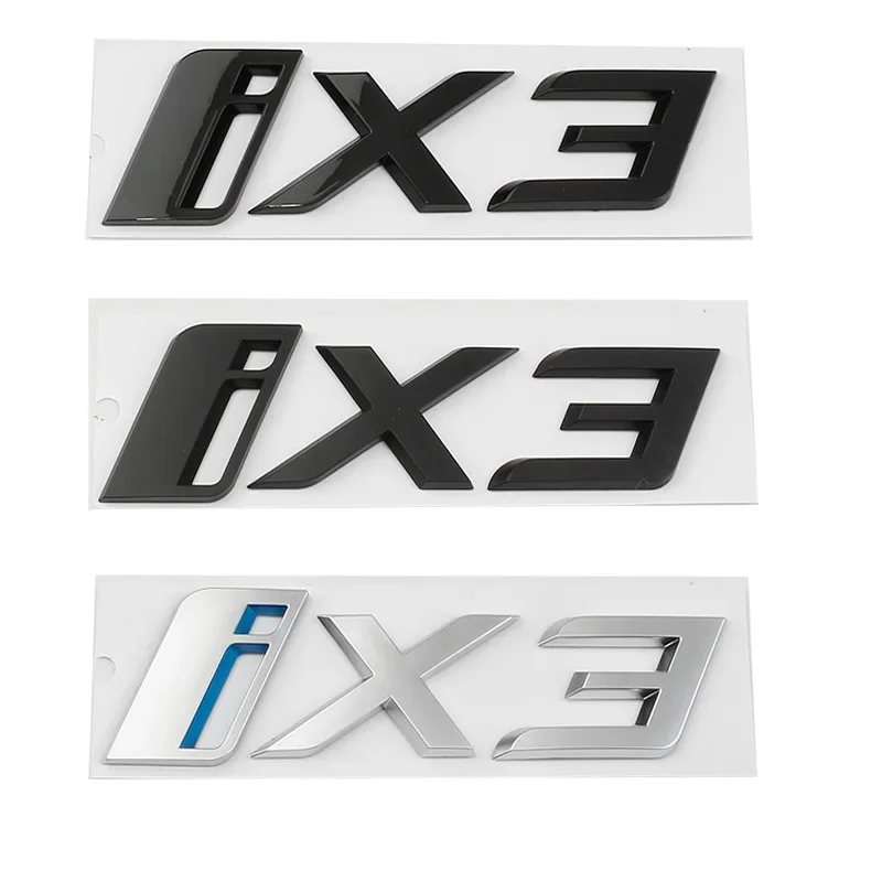 Car-Rear-Trunk-Letters-Logos-Badge-Emblem-Decals-Sticker-For-BMW-IX3 ...