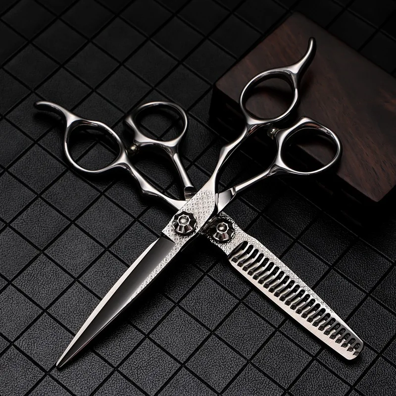 6Inch-Hairdressing-ScissorsVG10High-End-Barber-Dedicated-Straight-Snips ...