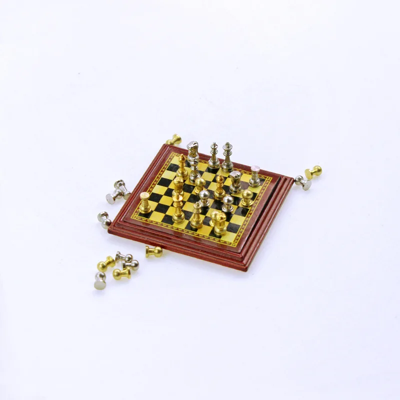 1-6-Ob11-Mini-Chess-Miniature-Items-Dollhouse-Toys-Ornaments-Doll-House ...