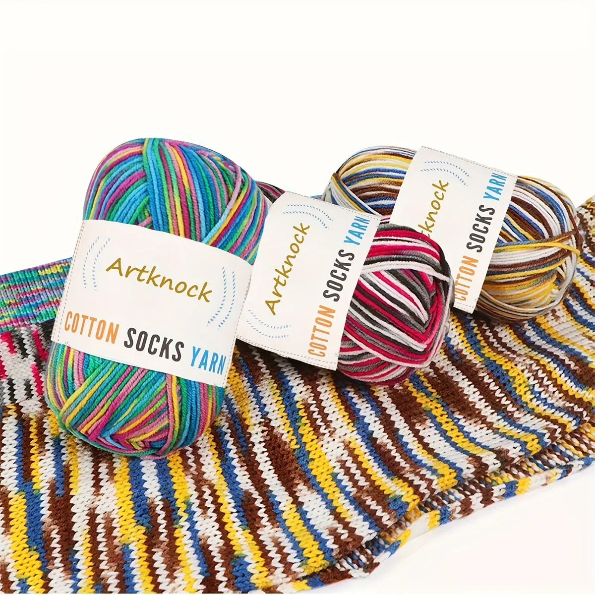 1pc-50g-Fancy-Yarn-For-Knitting-Milk-Cotton-Blended-Worsted-Crochet ...