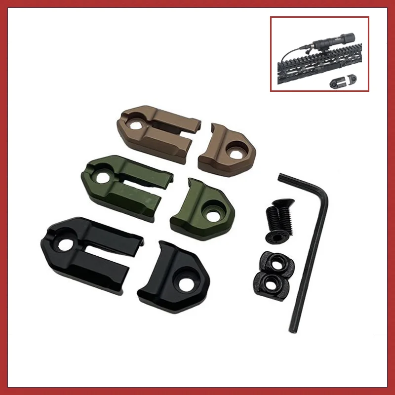 Remote-Pressure-Switch-Mount-Plate-Aluminum-Weapon-Light-Tape-Switch ...