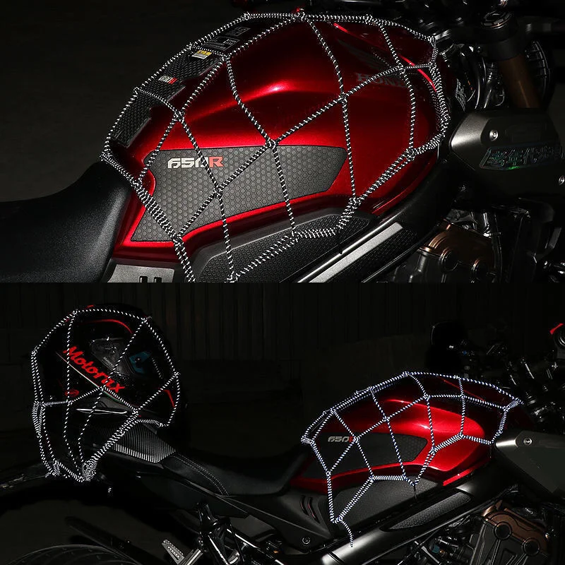 Sac-filet de coffre,Sac de Coffre de Rangement pour Casque de Moto ...