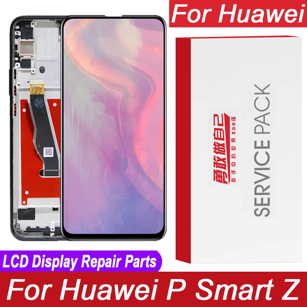 100% Original 6.59'' Display With Frame For Huawei Y9 Prime 2019 / P ...