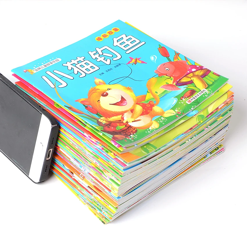 60PC-Lot-Chinese-Story-kids-Book-contain-audio-track-Pinyin-Pictures ...