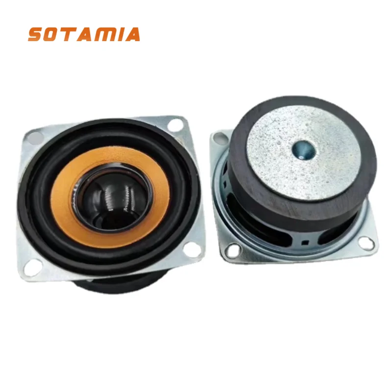 SOTAMIA-2Pcs-2Inch-Mini-Portable-Full-Range-Speaker-4-Ohm-3W-Subwoofer ...