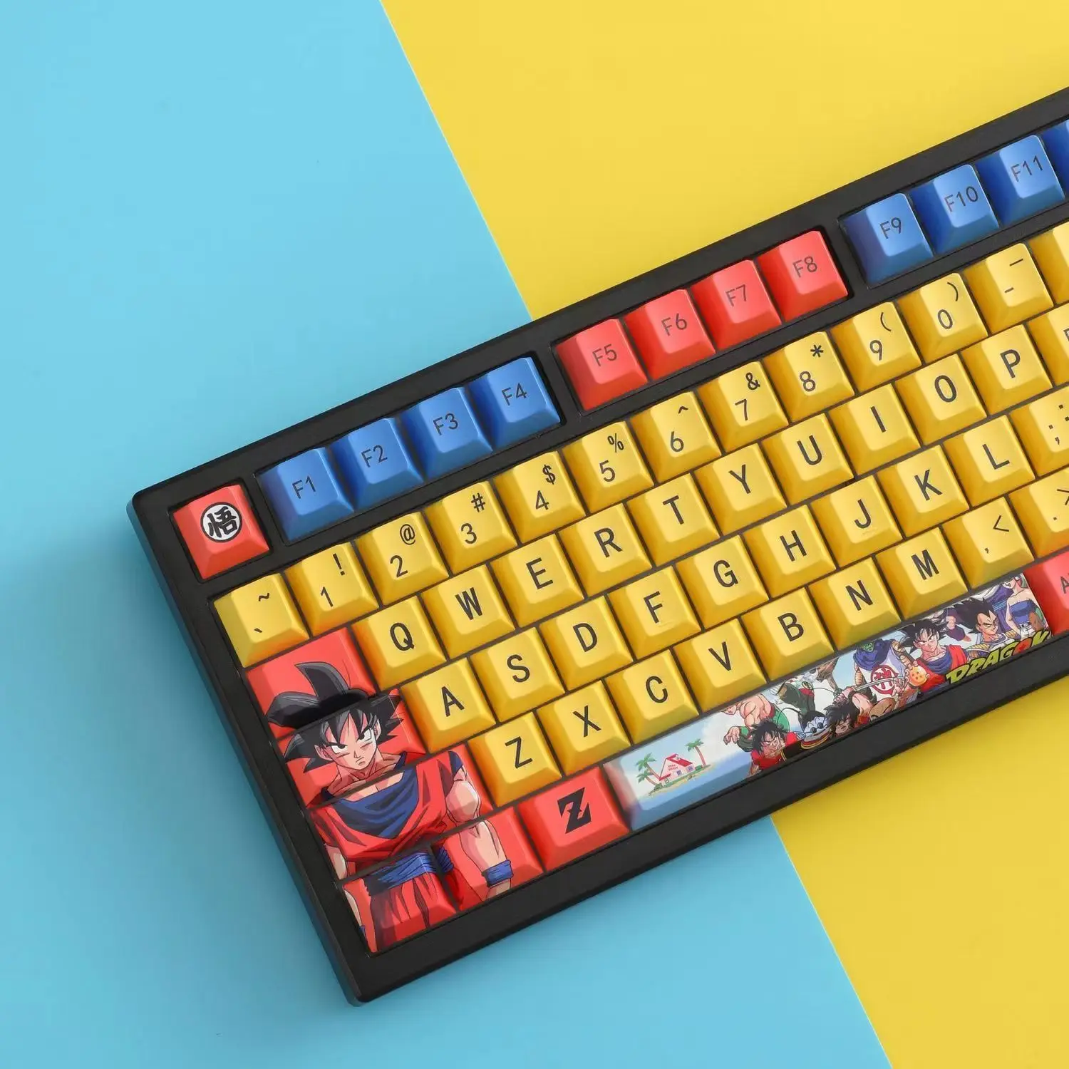 Teclas-de-Anime-japon-s-para-teclado-mec-nico-PBT-perfil-de-cereza-ni ...