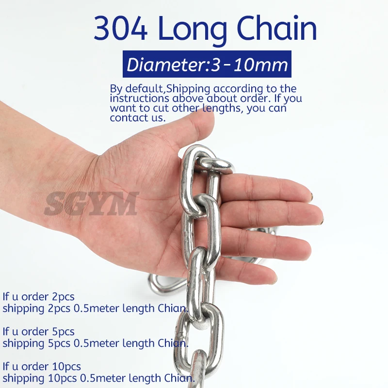 Cadena-de-acero-inoxidable-304-de-4-5-6-8-10mm-de-di-metro-colgante ...
