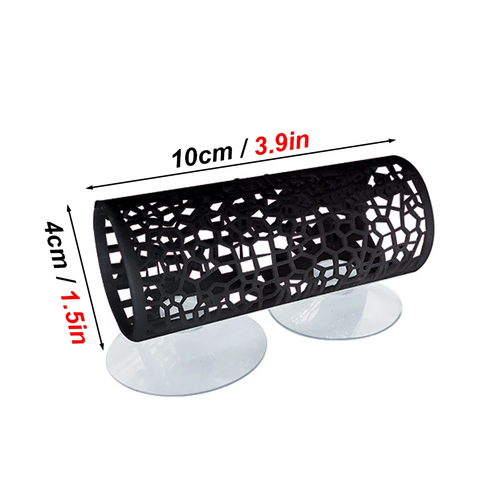 1 Pc Betta Fish Tunnel Toy Hollow Sleeping Tube with Suction Cup Betta ...