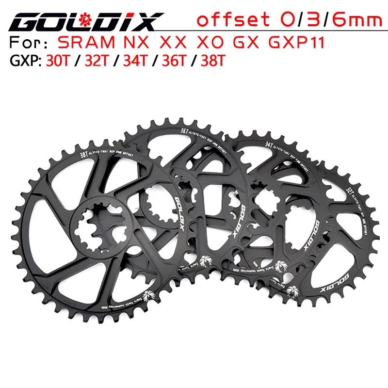 GOLDIX GXP Bike MTB Mountain Bike 30T/32T/34T/36T/38T Crown Bike ...