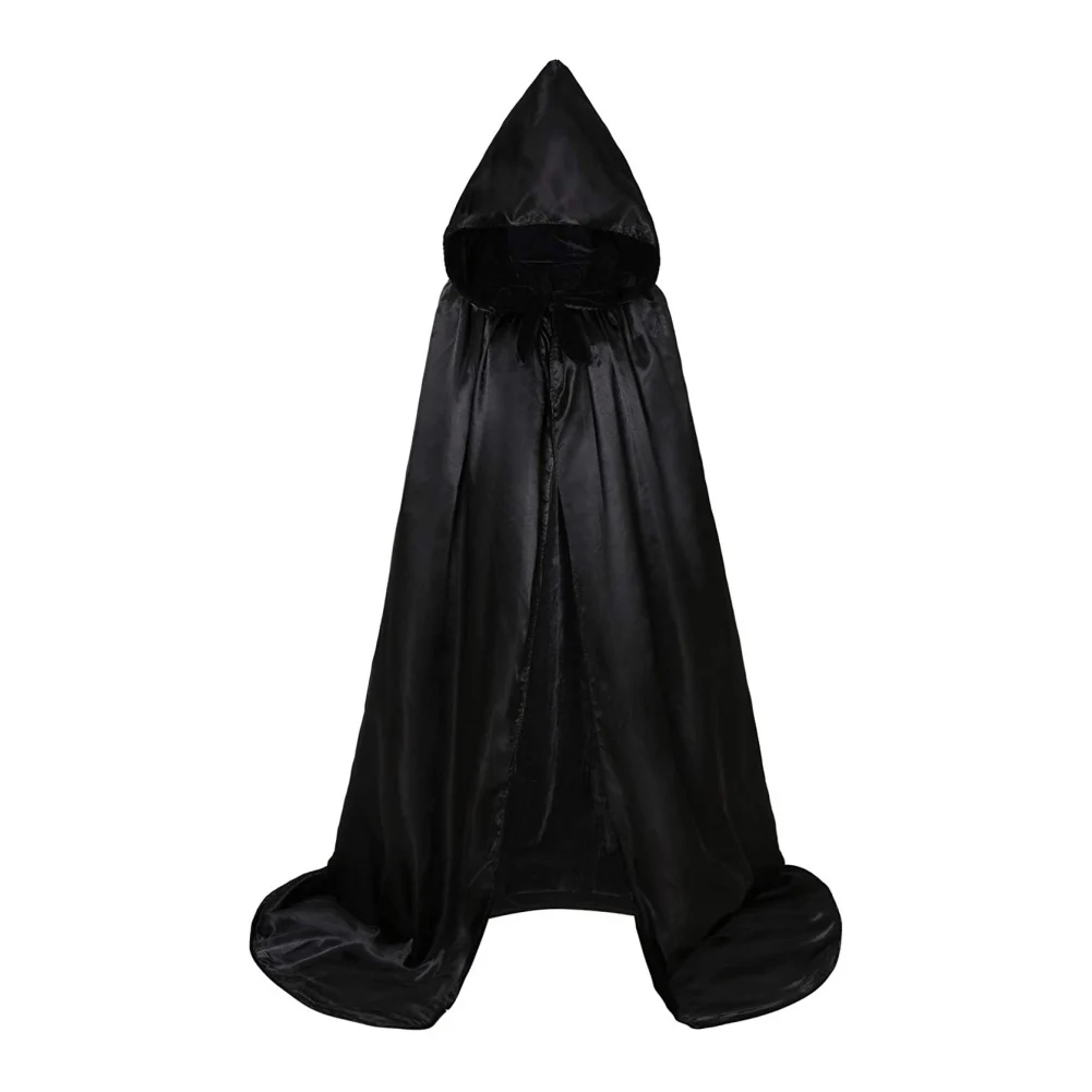Adult-Long-Witchcraft-Vampire-Robe-Hooded-Cloak-Halloween-Party-Cosplay ...