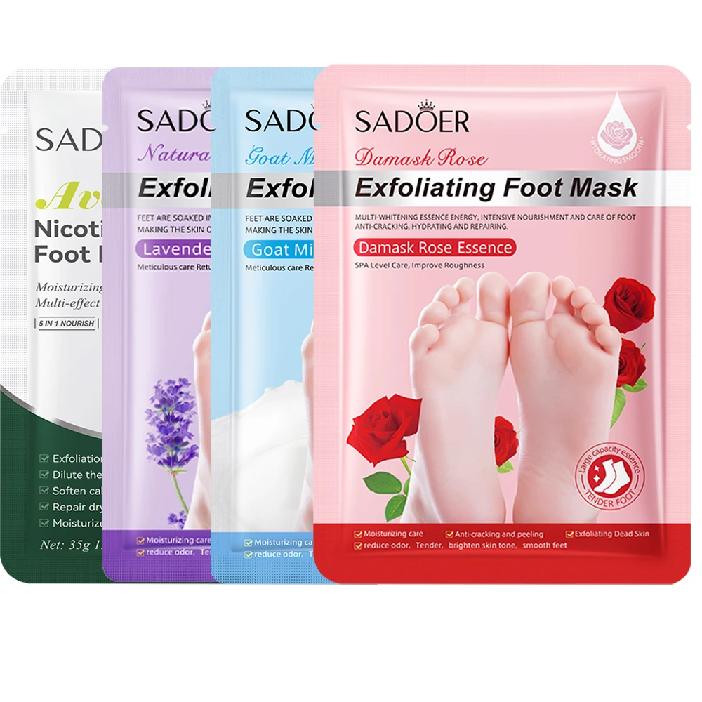 Foot-Peel-Mask-Regular-Skin-Exfoliating-Foot-Masks-for-Dry-Cracked-Feet ...
