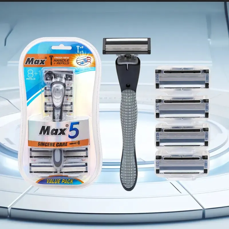 Shaver-Brand-New-Design-Men-Razor-Shaving-Five-Layer-Shaver-Reusable ...