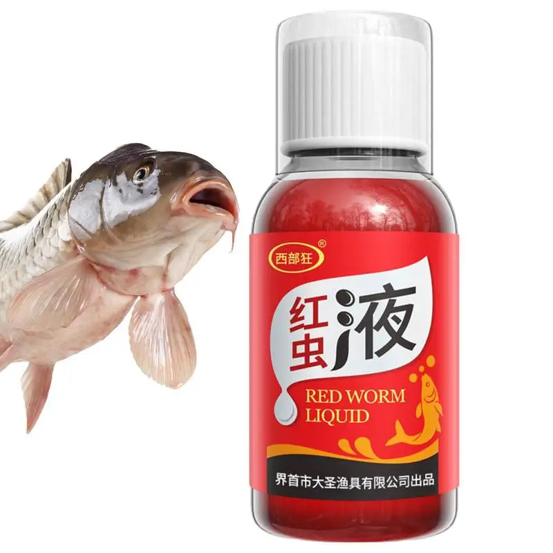100ml Red Worm Liquid Lures High Concentration Additive Carp Bait ...