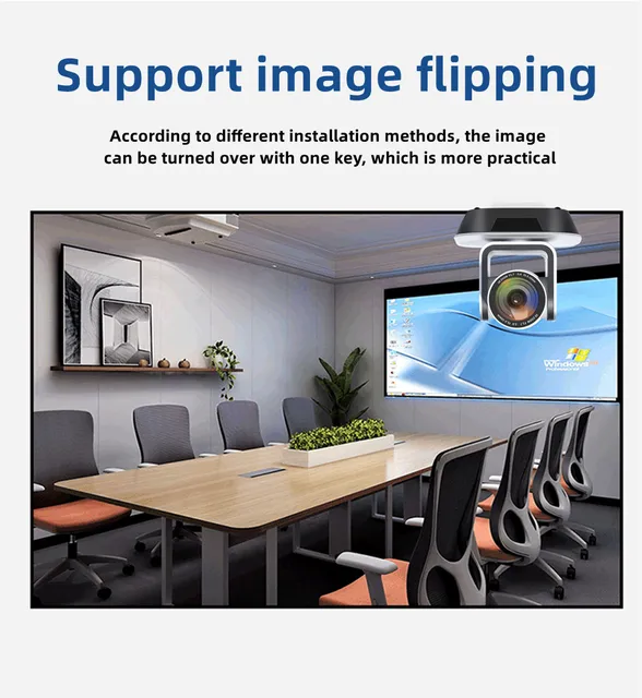 Video Conference Full HD 1080P PTZ Camera 3X/10X Optical Zoom USB2.0 ...