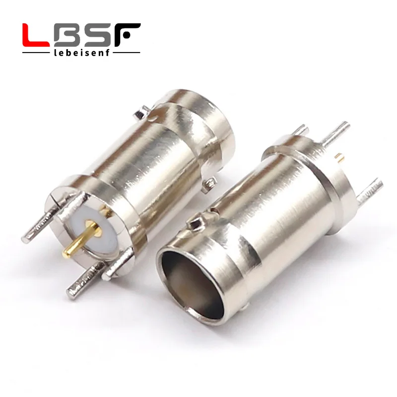 BNC-KE-copper-BNC-Q9-female-PCB-soldering-board-straight-plug-BNC ...