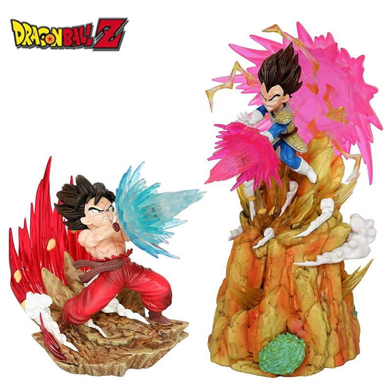 Dragon-Ball-Z-Son-Goku-Vs-Vegeta-Anime-Luminable-Action-Figures-Gk-Pvc ...