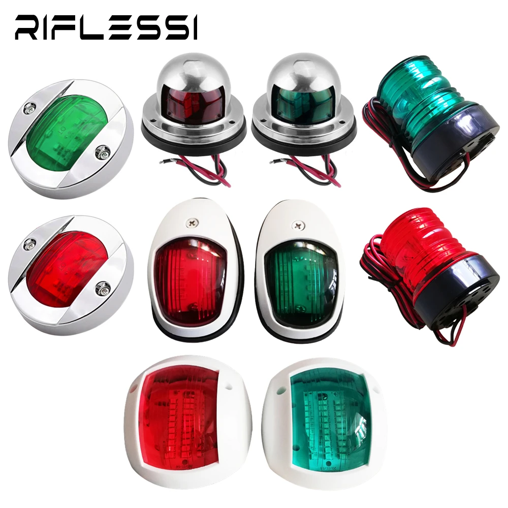 Running Lights For Boat Lights Led 12v Red Green Navigation Lighting ...