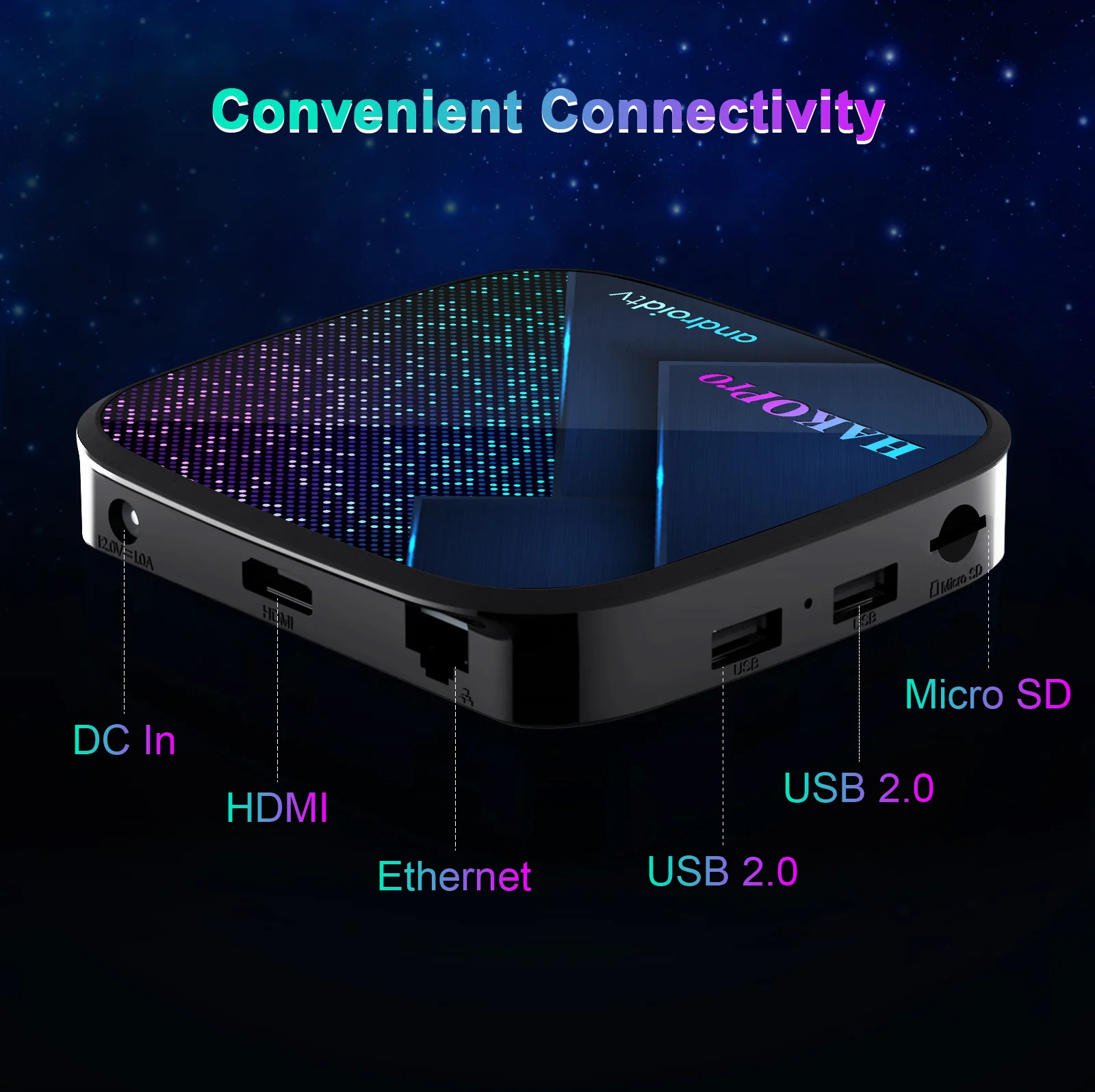 Box multimedia - HAKO Pro - Boîtier Smart TV Android 11 Amlogic S905Y4 ...