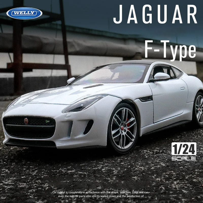 WELLY-1-24-JAGUAR-F-Type-Coupe-Alloy-Car-Diecasts-Toy-Vehicles-Car ...