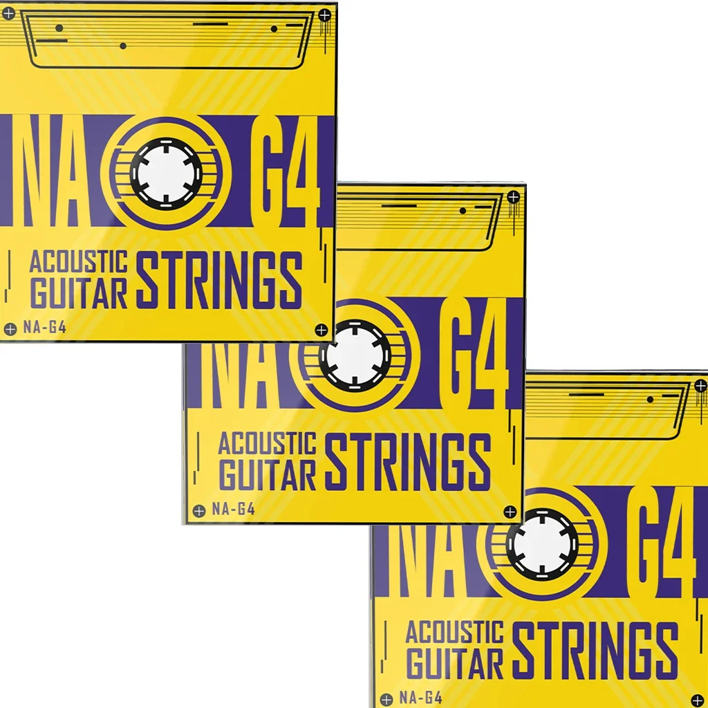 3-Packs-Extra-Light-Hexagonal-Carbon-Steel-Guitar-String-NA-G4-Acoustic ...