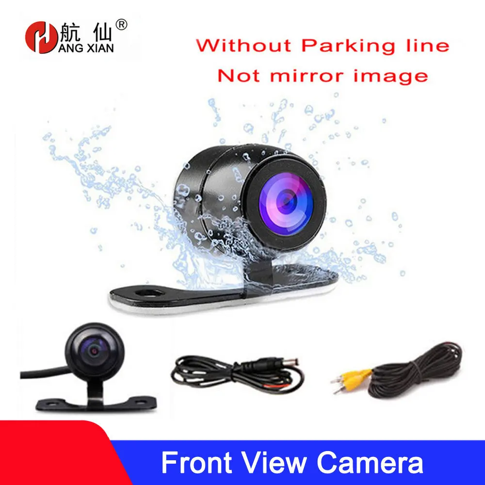 HD CCD universal front camera without parking line car front view ...