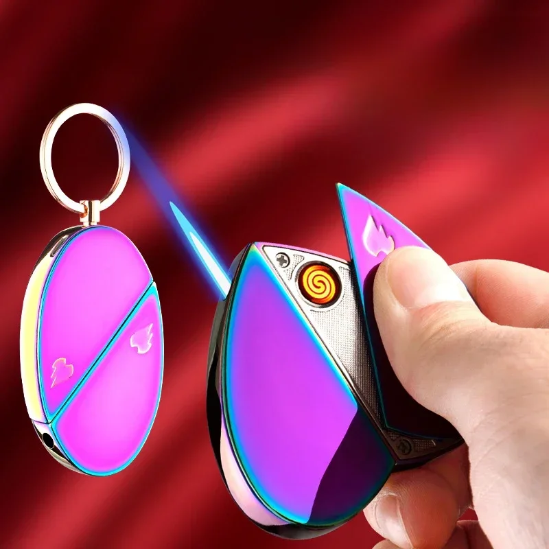 Gas-Electric-Dual-Use-Love-Folding-Lighter-Direct-Charge-Inflatable ...