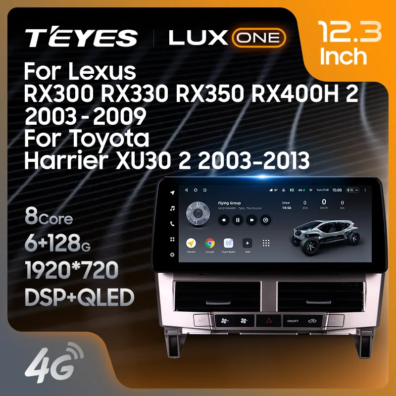 TEYES-LUX-ONE-For-Lexus-RX300-RX330-RX350-RX400H-II-2-2003-2009-For ...