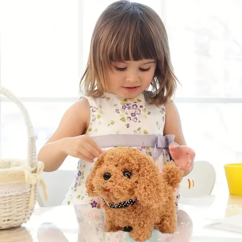 18CM-Electric-Simulation-Puppy-Plush-Toys-Interactive-Cute-Dog-Robot ...